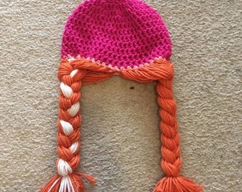 Frozen Anna Hat | Etsy