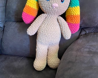Jumbo Plush Bunny - Etsy
