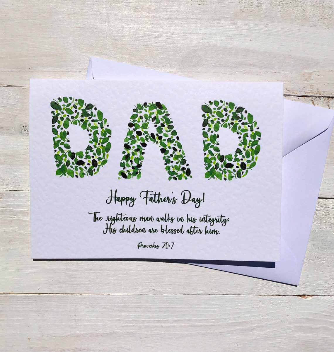 Father's Day Card Christian Father's Day cards | Etsy