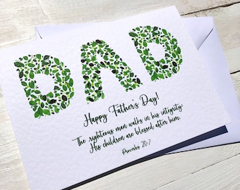 Christian Father Day Cards - Etsy