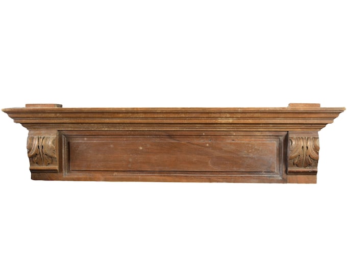 Carved Wood Pediment Vintage Cornice Cupboard Top - Etsy