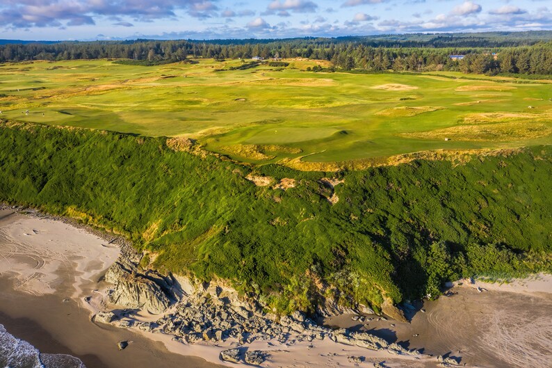 Sheep Ranch at Bandon Dunes Golf Resort, Hole 5 V2 Fine Art Golf Prints ...