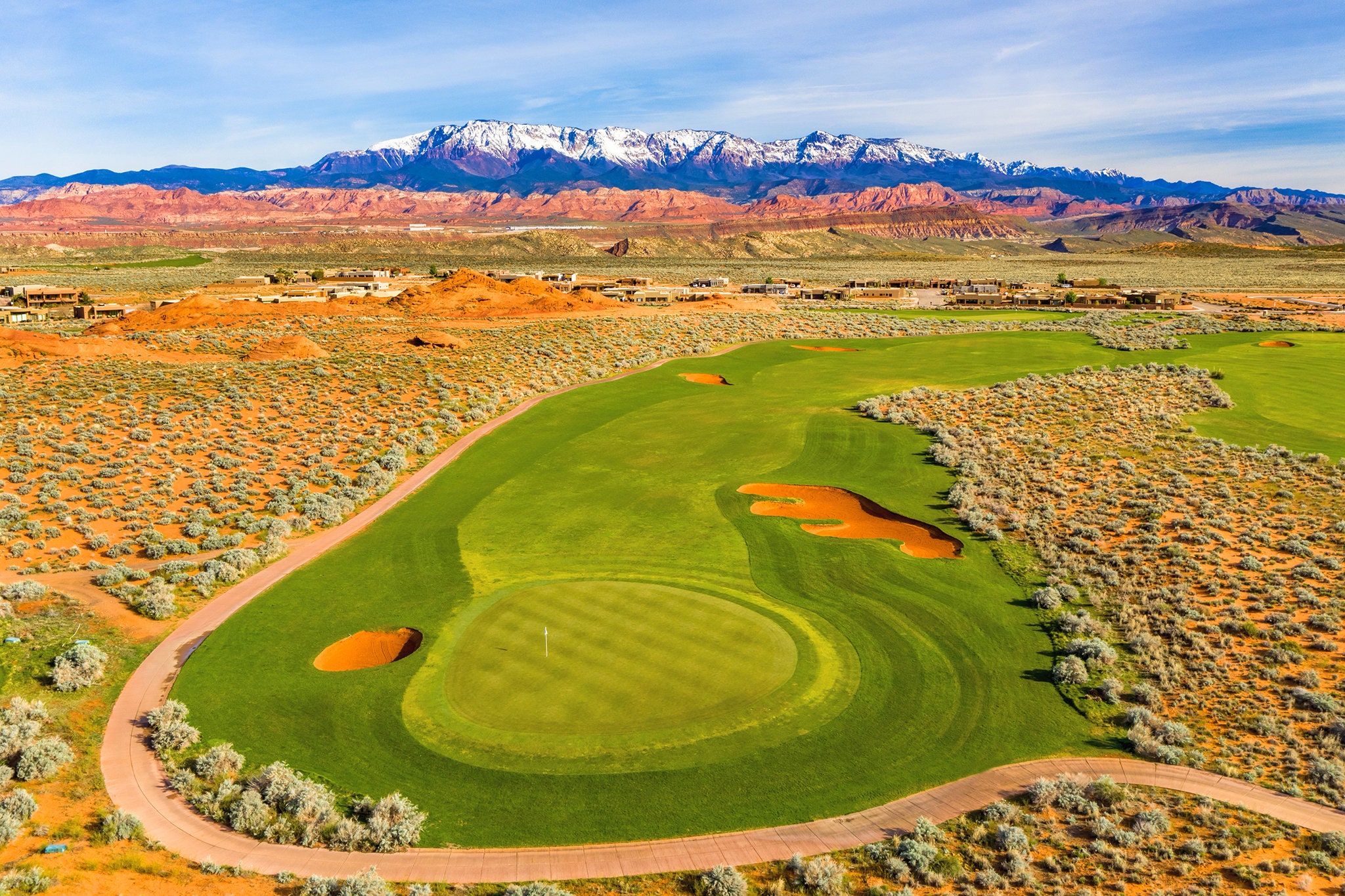 Sand Hollow Golf Course, Hole #4 - Fine Art Golf Prints - Etsy
