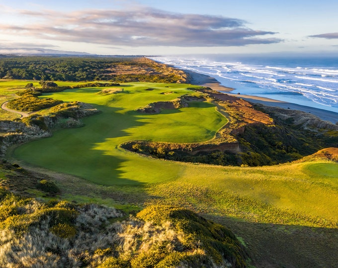 Bandon Dunes Golf Course Hole 16 V2-21 Fine Art Golf - Etsy