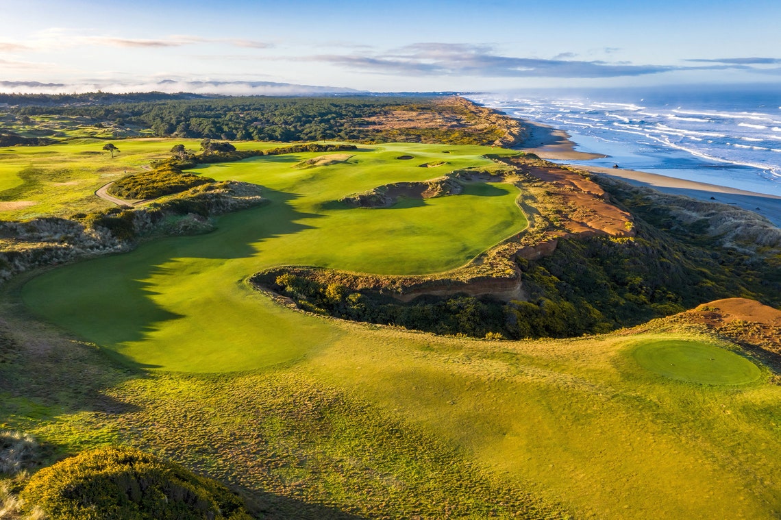 Bandon Dunes Golf Course, Hole #16 - V5-21 - Fine Art Golf Prints - Etsy