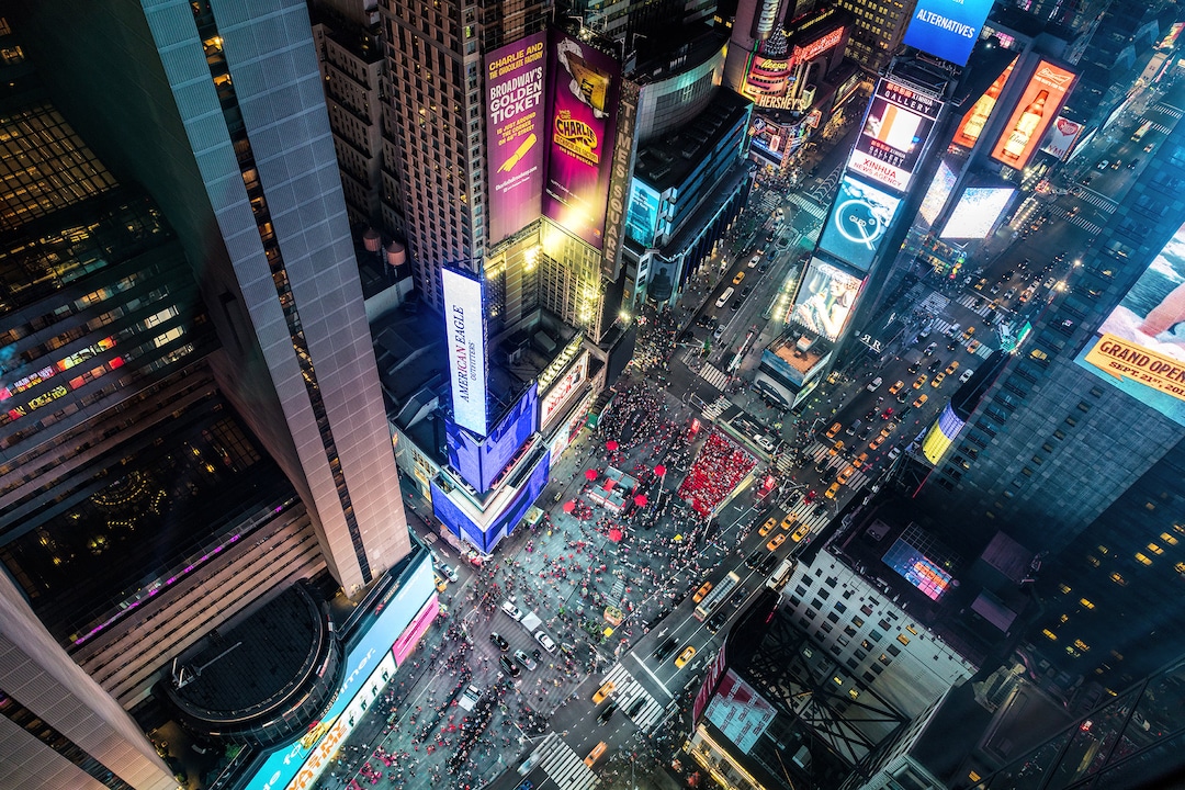 New York - Times Square From Above - Fine Art Cityscape Print - Etsy