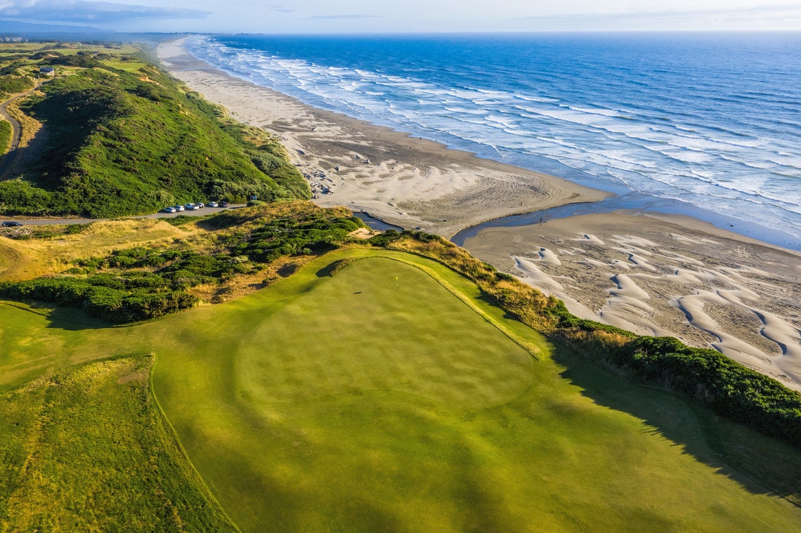 Sheep Ranch at Bandon Dunes Golf Resort, Hole #7 - Fine Art Golf Prints ...