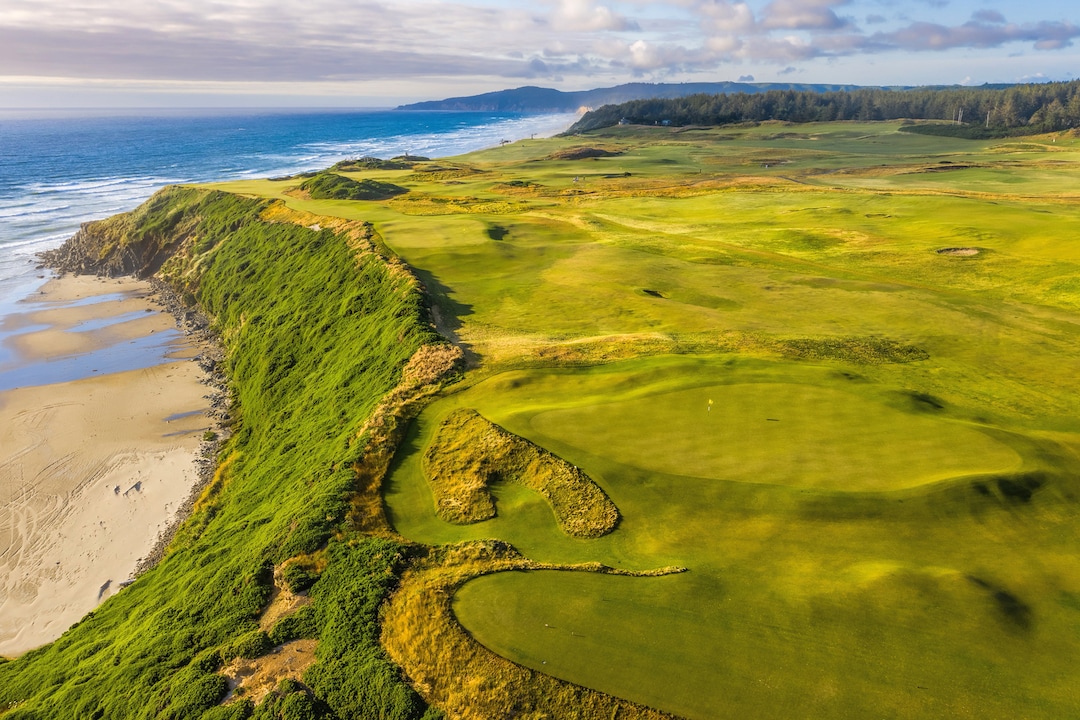 Sheep Ranch at Bandon Dunes Golf Resort, Hole #5 - Fine Art Golf Prints ...