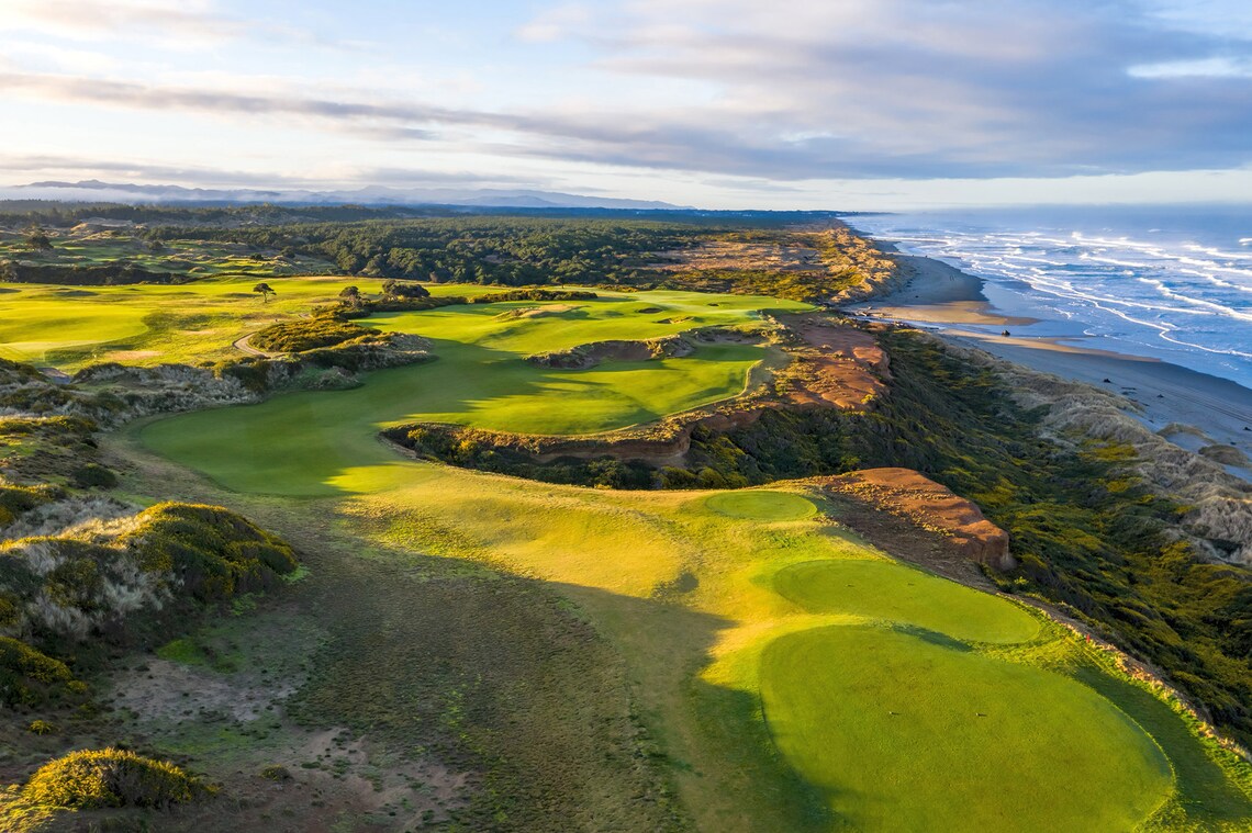 Bandon Dunes Golf Course, Hole #16 - V1-21 - Fine Art Golf Prints - Etsy