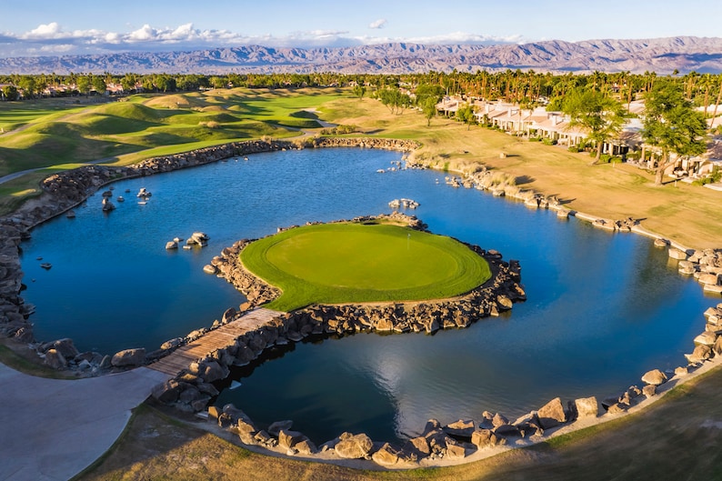 PGA West Stadium Course, Hole #17 - Fine Art Golf Prints - Etsy