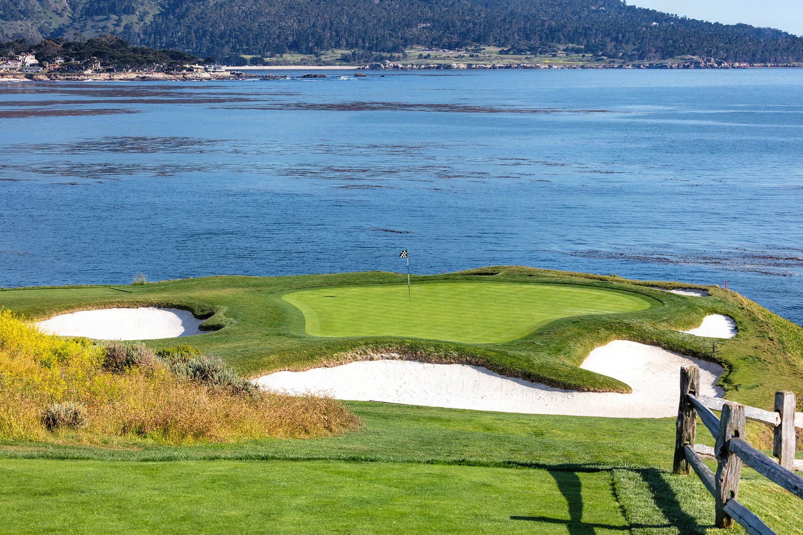 Pebble Beach Golf Resort, Hole #7 Par 3 - Fine Art Golf Prints - Etsy