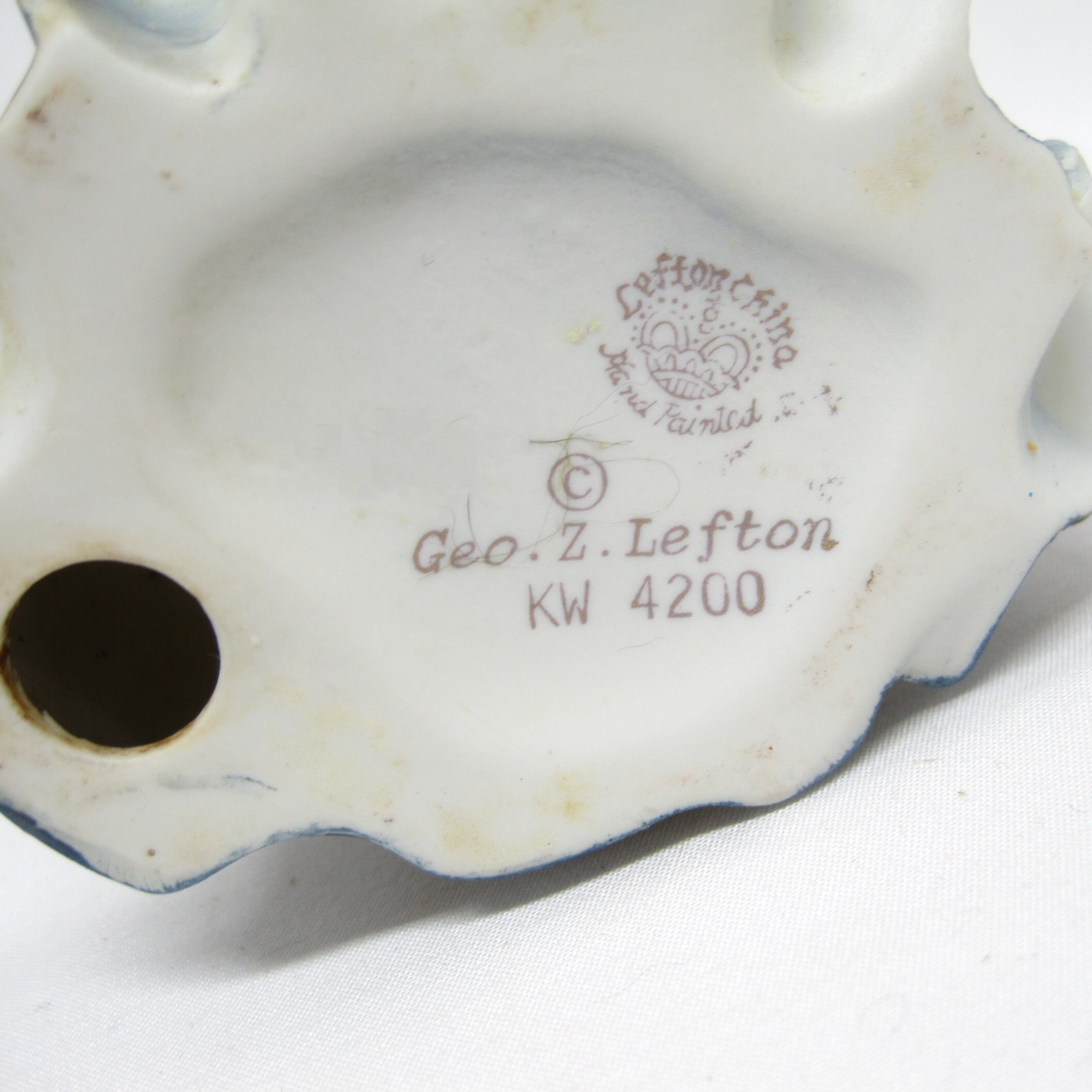 Lefton April Birthday Girl Figurine of the Month, Hand Painted KW 4200 ...