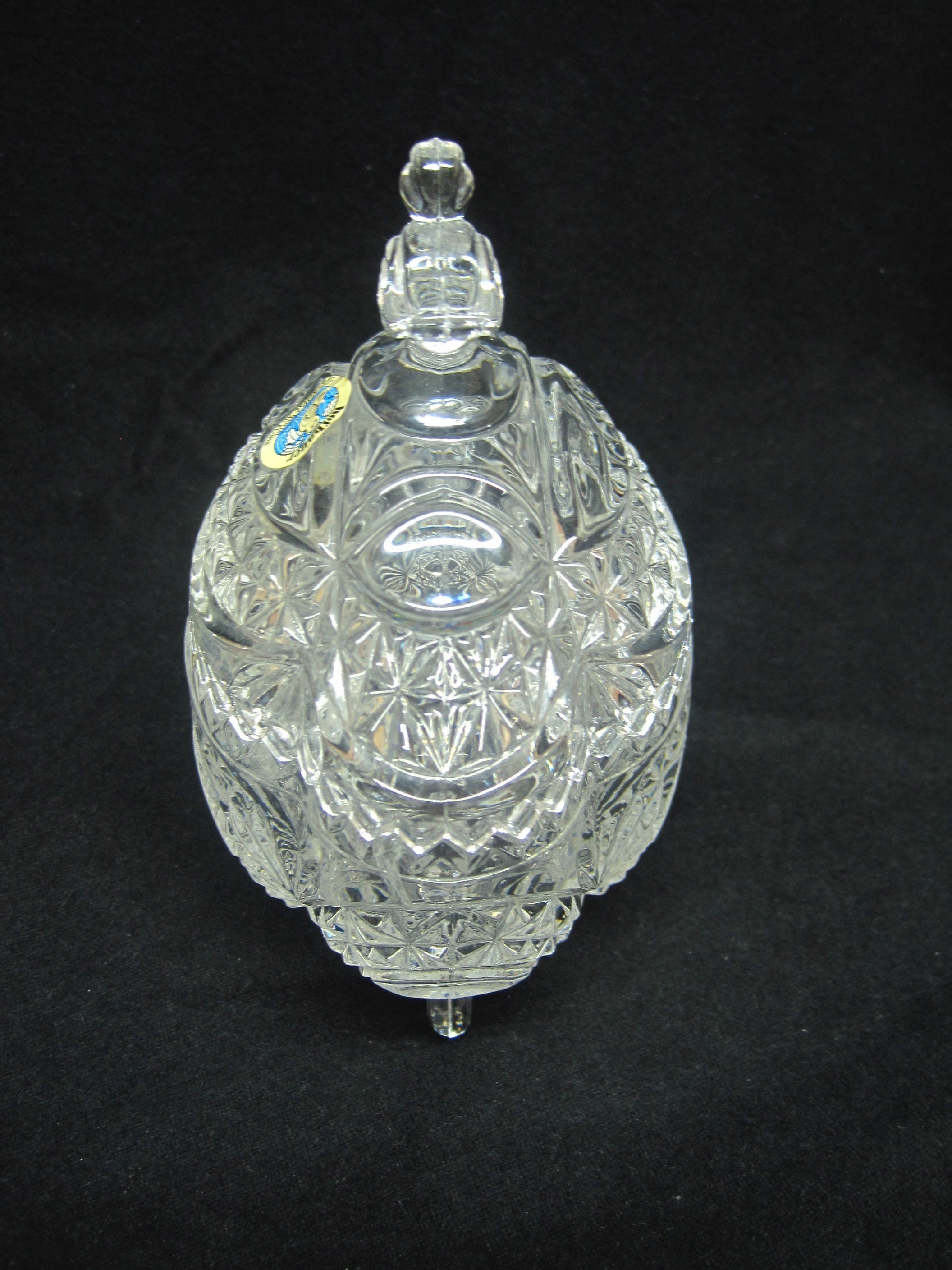 Germany Hofbauer Byrd's Lead Crystal Lidded Candy Dish - Etsy España