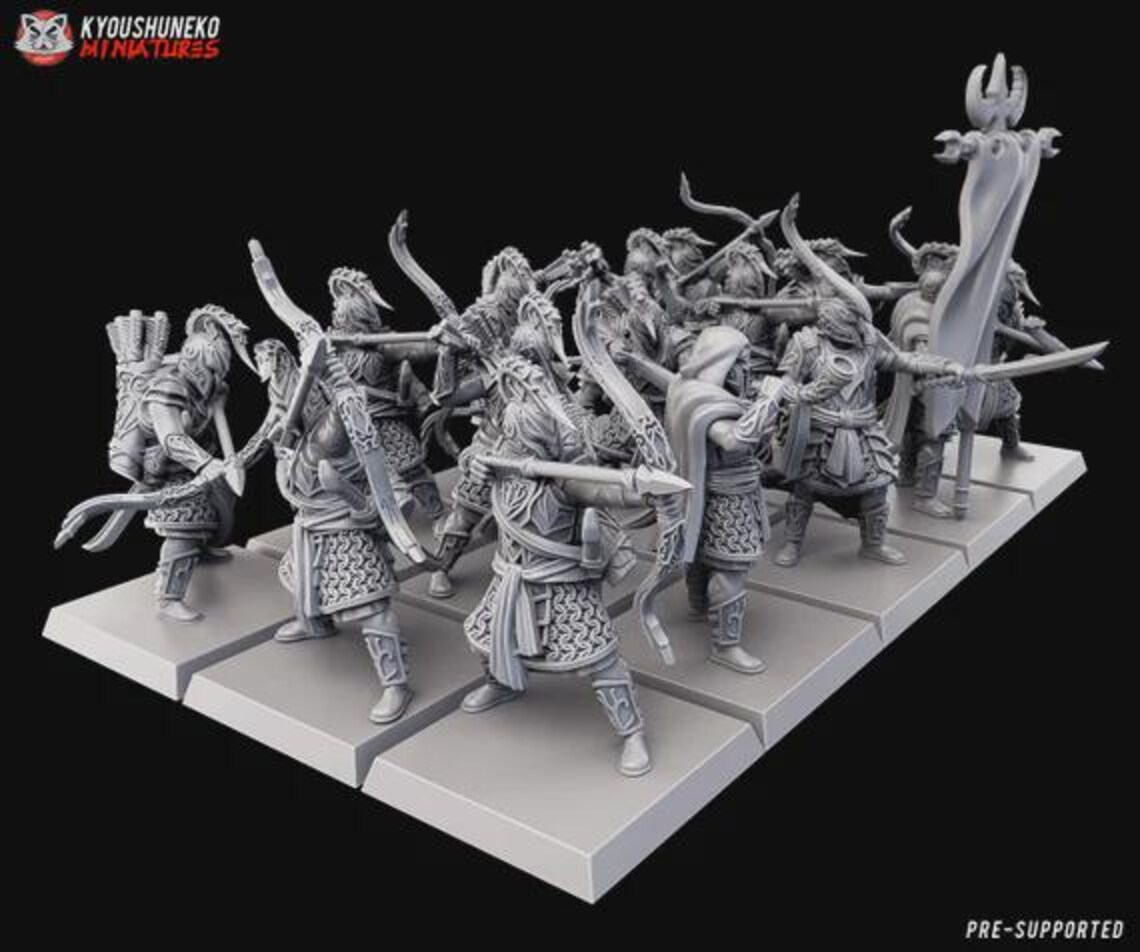 Custom 3D Printed Miniature | PLA RPG Mini (gray), STL File Required - Etsy