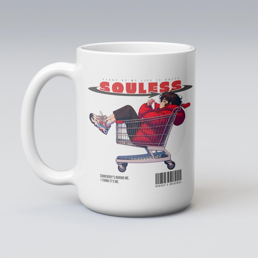 Soulless Aesthetic Anime Mug – “story of My Life is Quite Soulless ...
