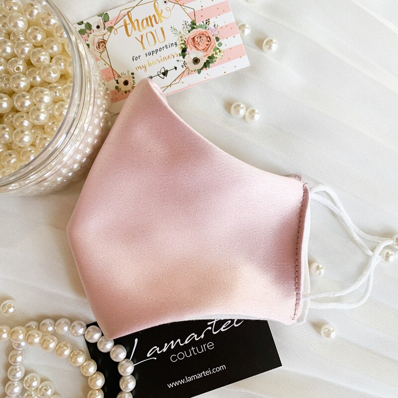 Pink Face Mask - Etsy