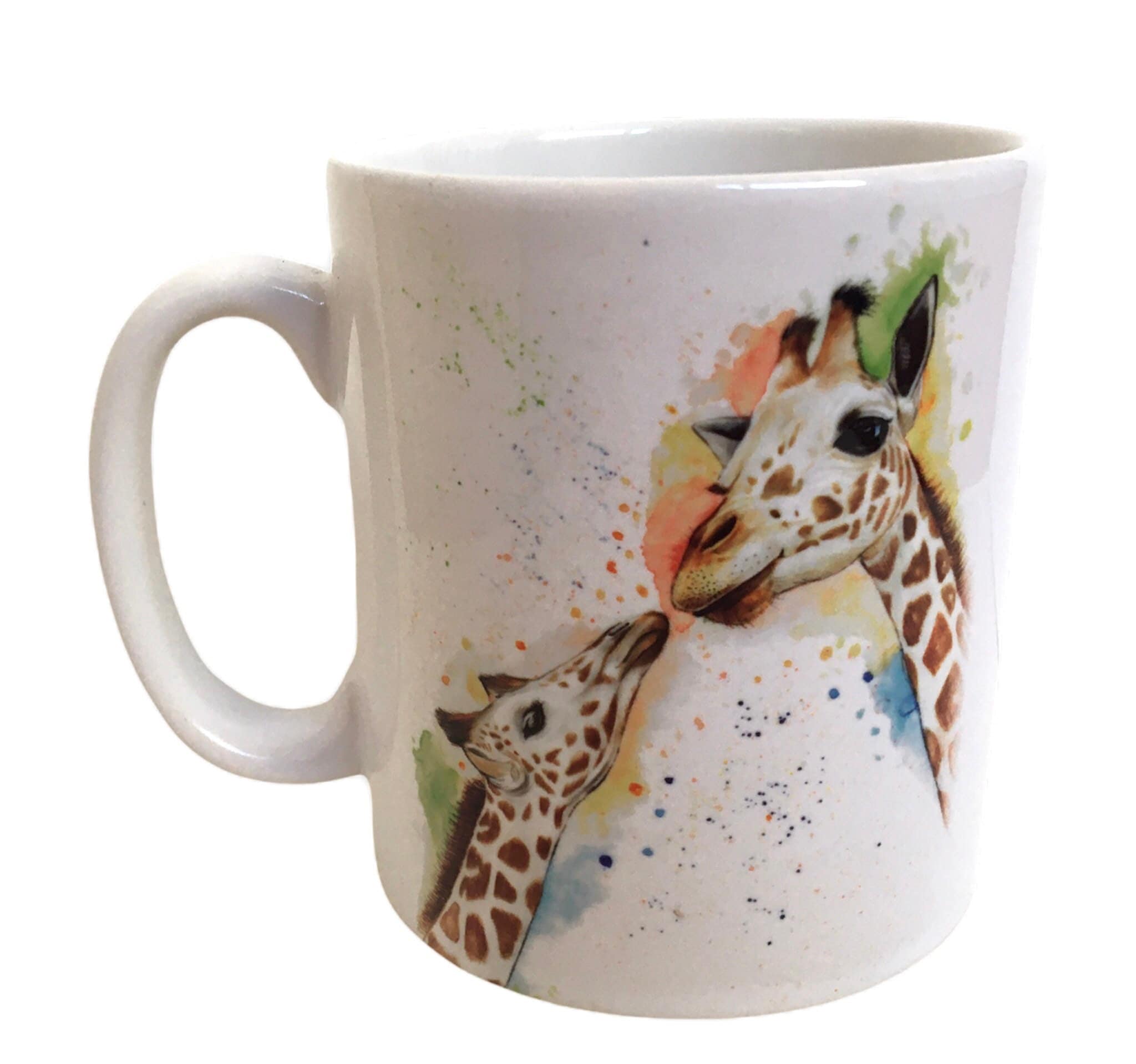 Personalised Giraffe Ceramic Mug Giraffe Coaster Giraffe - Etsy