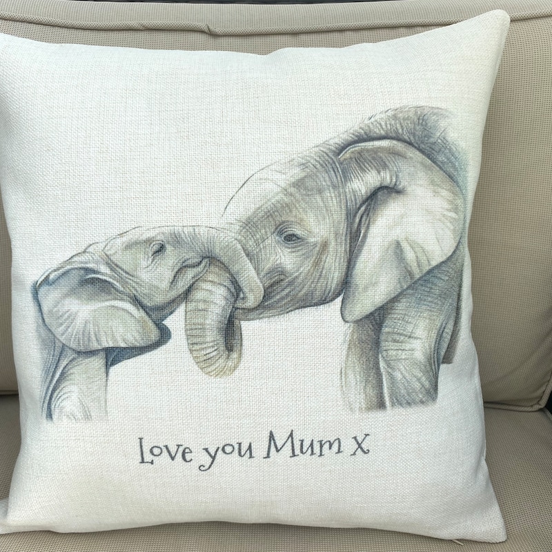 Elephant Cushion - Etsy