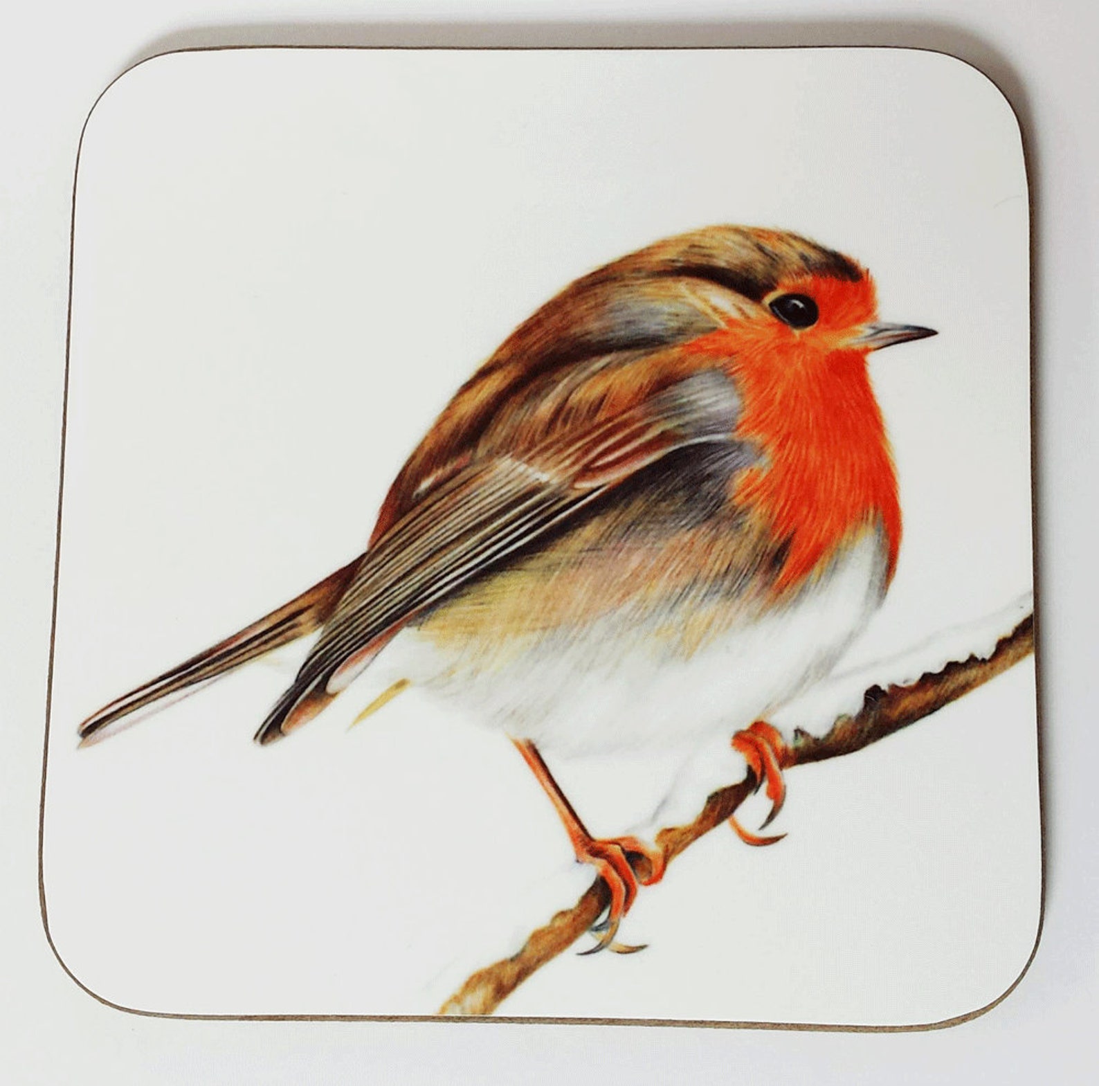 Bone China Robin Mug Gift Set, Robin Bone China Mug, Robin Illustration ...
