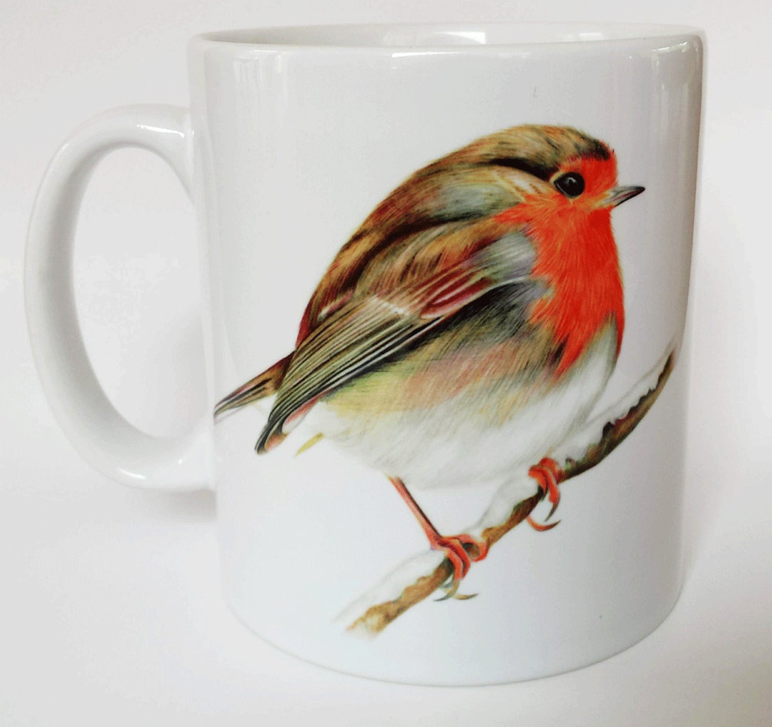 Personalised Robin Gift Set Robin Ceramic Mug Robin - Etsy UK