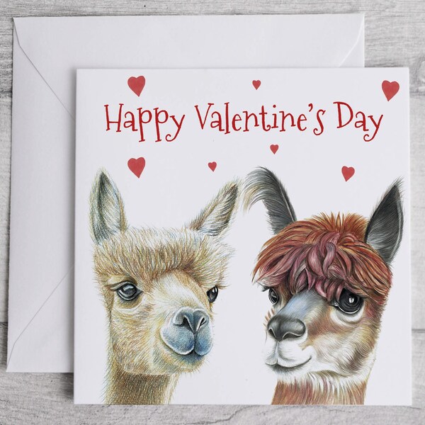 Alpaca Card - Etsy UK