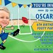 AFL Football Party Printable Birthday Invitation Footy , Aussie Rules ...