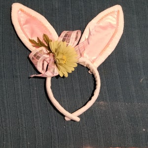 Bunny Ear Headband, Rabbit Ears, Easter Headband, Floral Headband, Kids ...