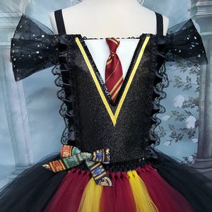 Harry Potter Hermione Gryffindor School Girl Style Tutu Dress - Etsy