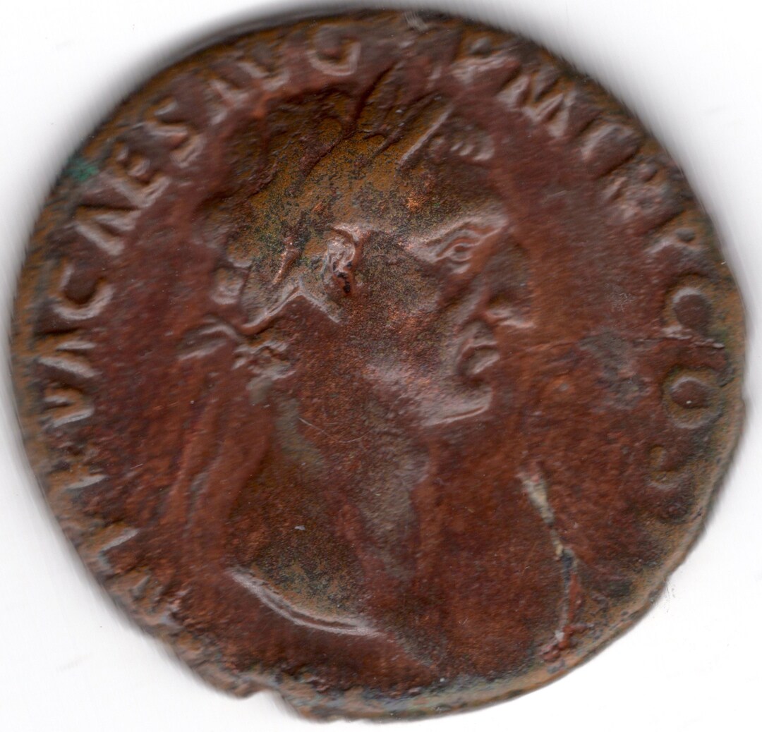 Ancient Roman as Emperor Nerva With Libertas, 96-98 (C274) - Etsy