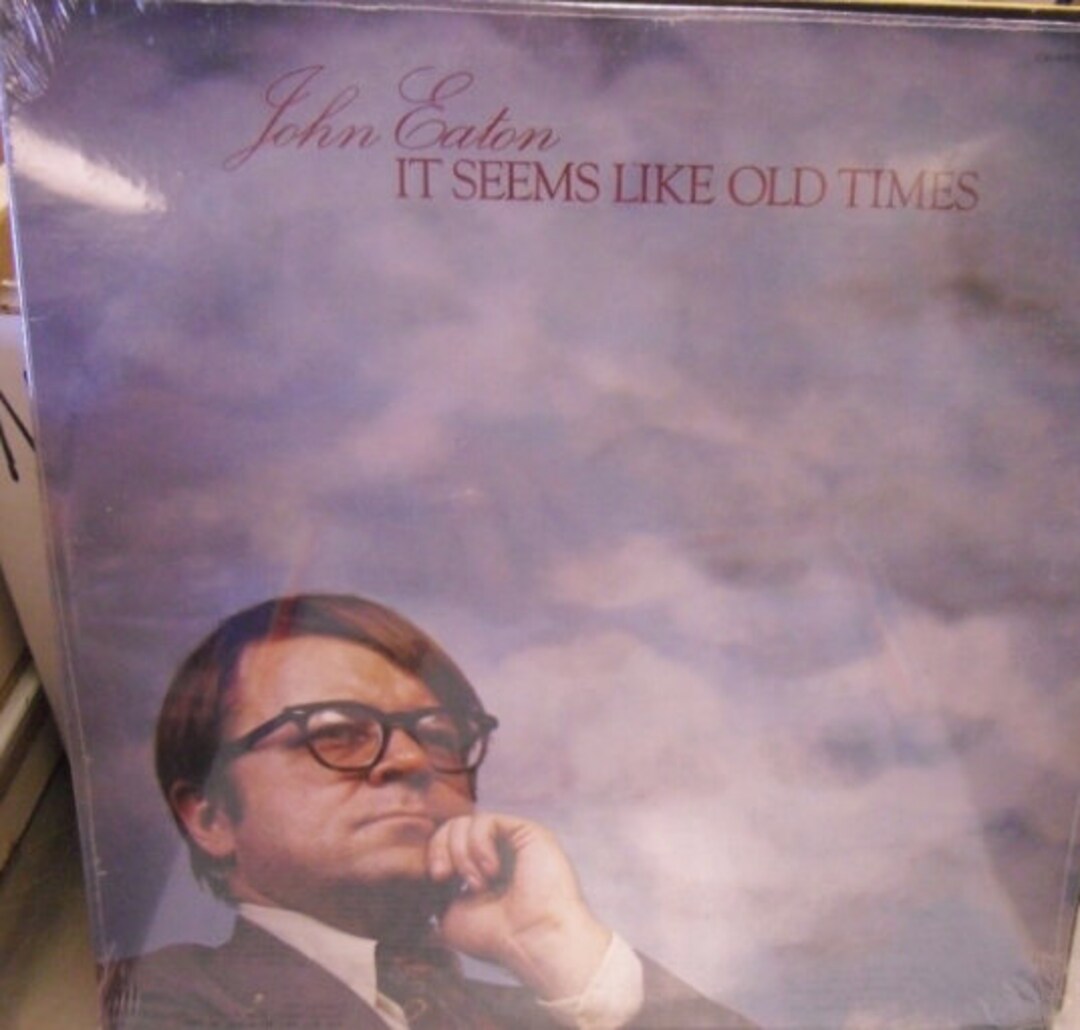 JOHN EATON It Seems Like Old Times - Vinyl Record Album (D185) - Etsy