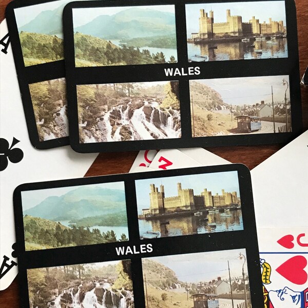 Wales Playing Cards - Etsy
