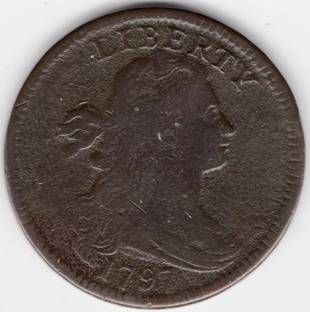 1797 Copper Large US Cent (L97) - Etsy