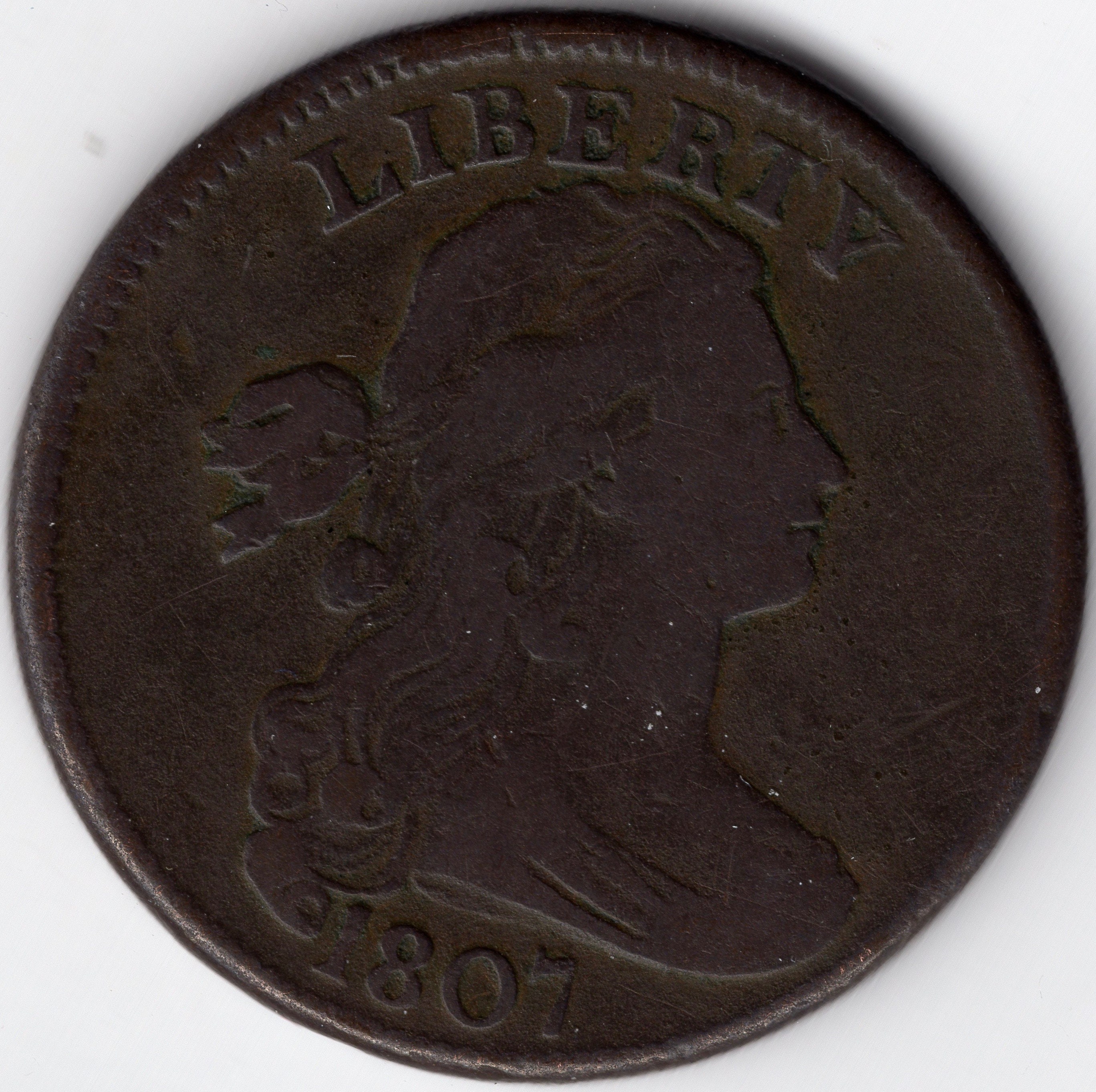 1807 Large US Cent (L07) - Etsy
