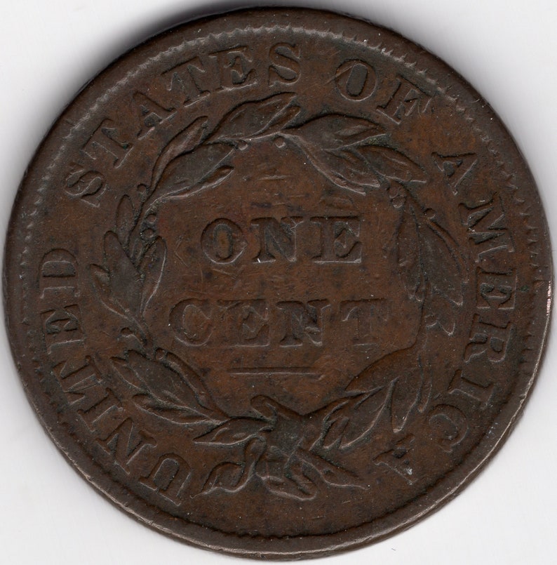 1835 Copper Large US Cent (L35) - Etsy