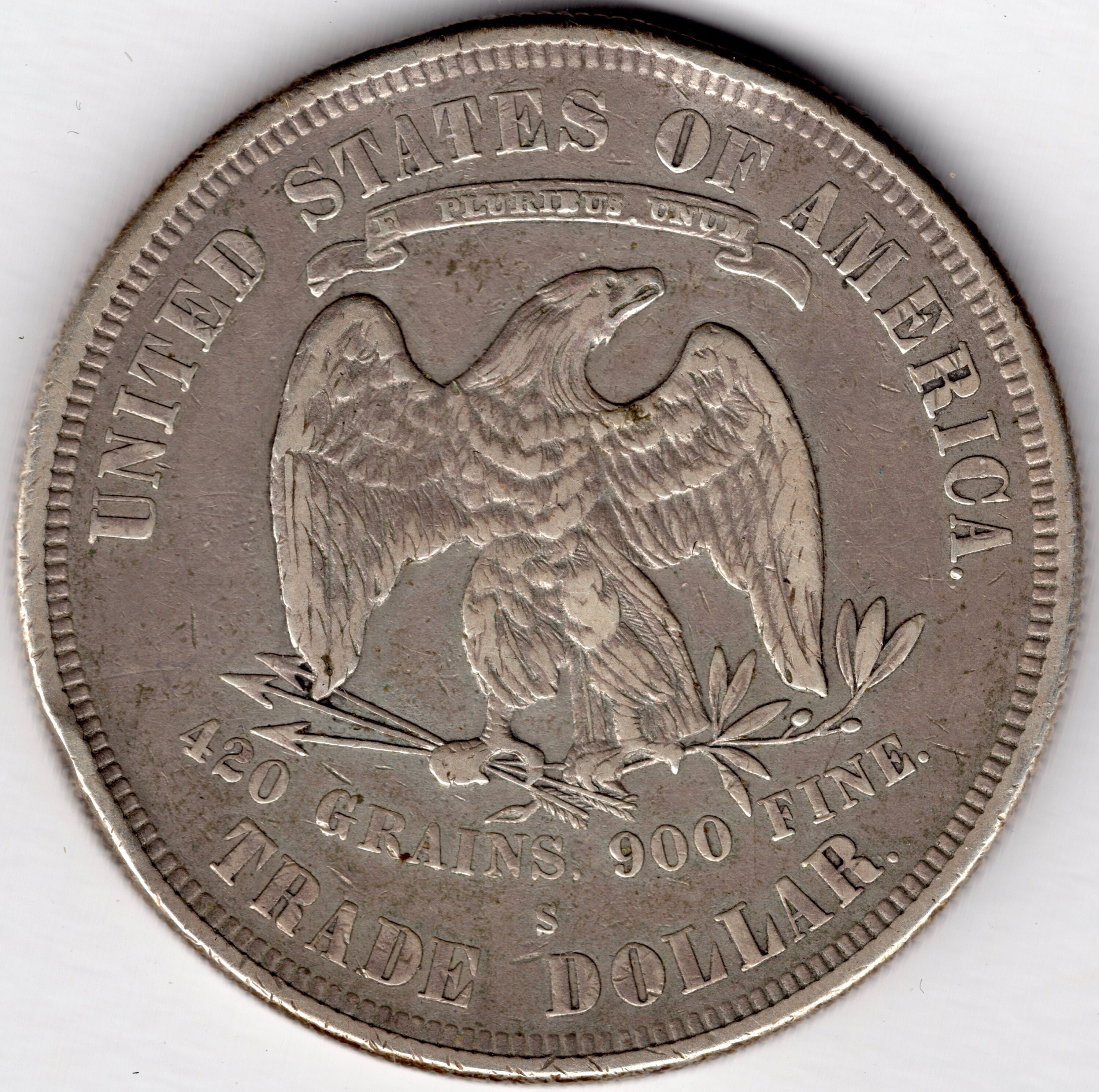 1877-S US Silver Trade Dollar (TD77S) - Etsy