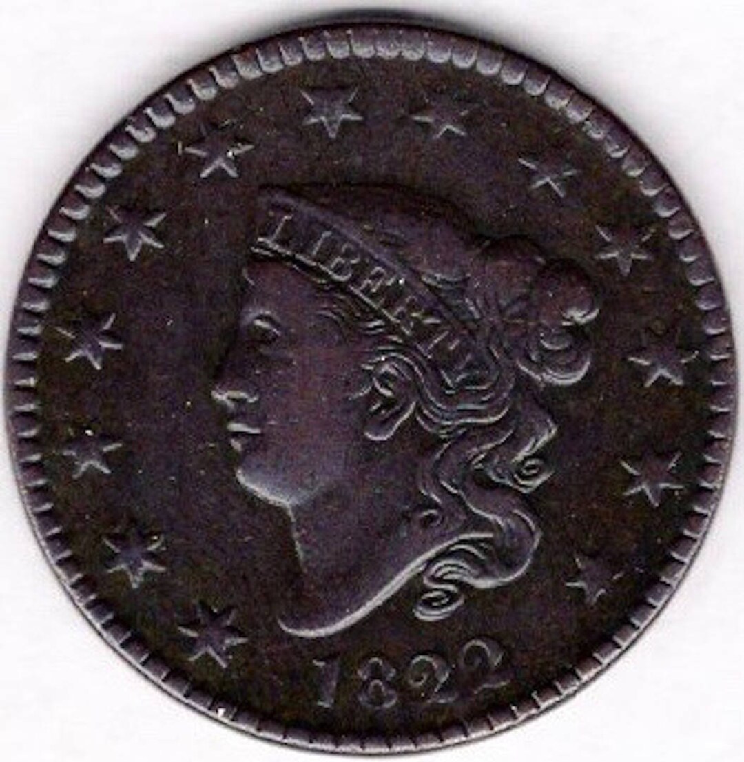 1822 Copper Large US Cent (L22) - Etsy