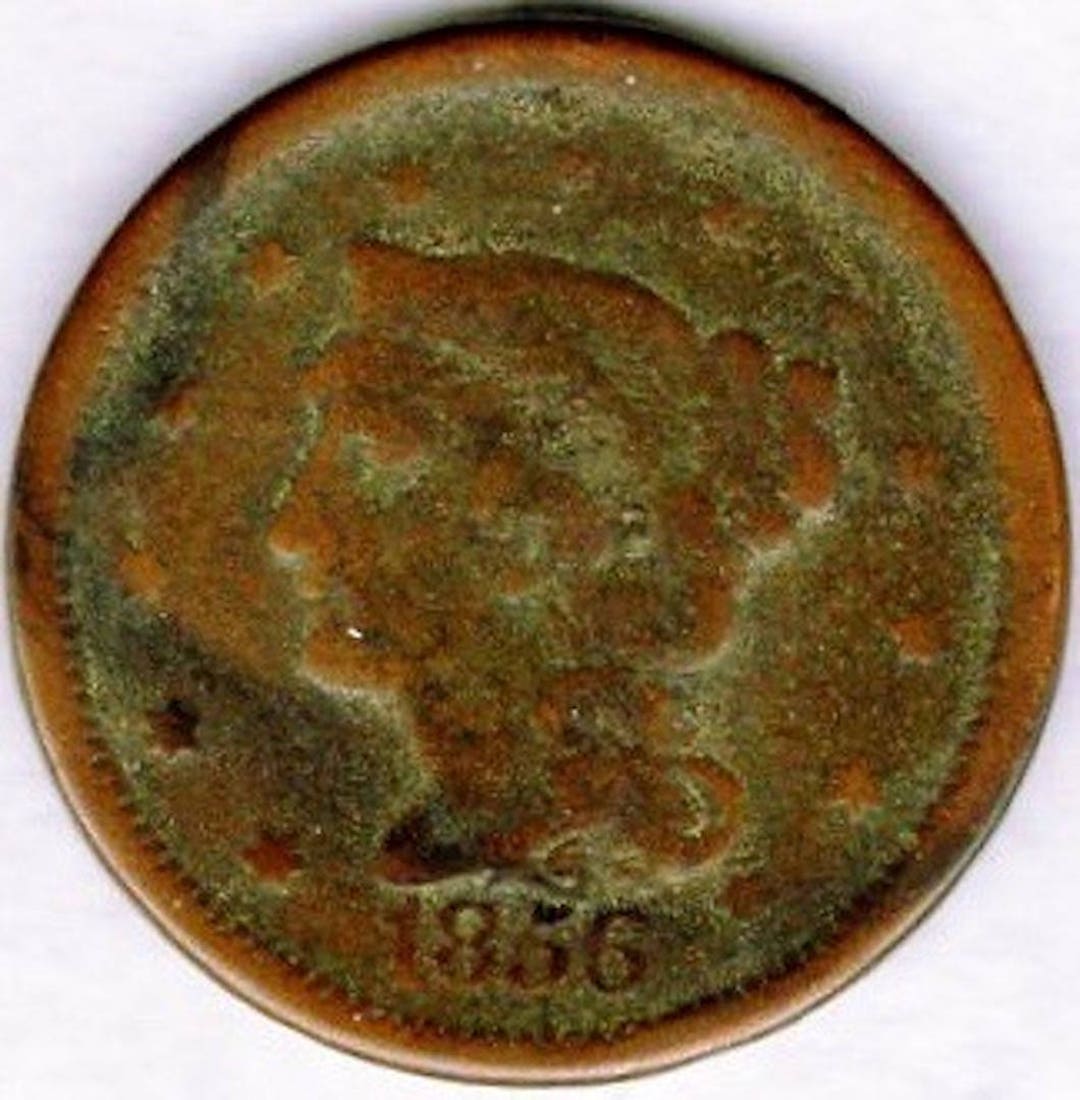 1856 Copper Large US Cent (L56) - Etsy