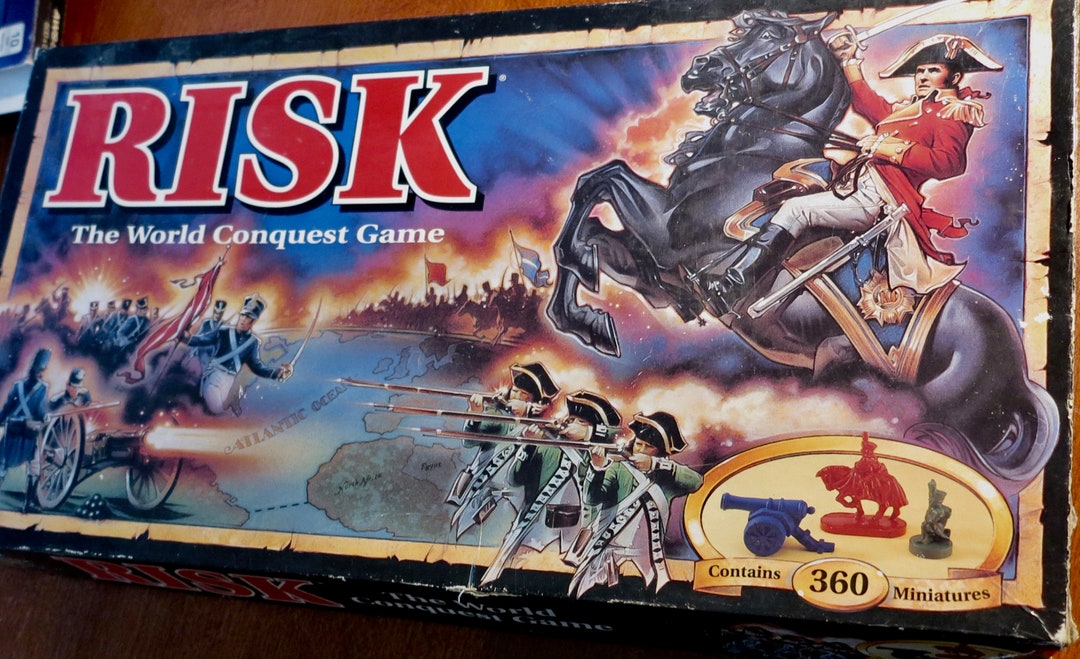 Vintage Risk Board Game - Etsy