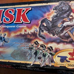 Vintage Risk Board Game - Etsy