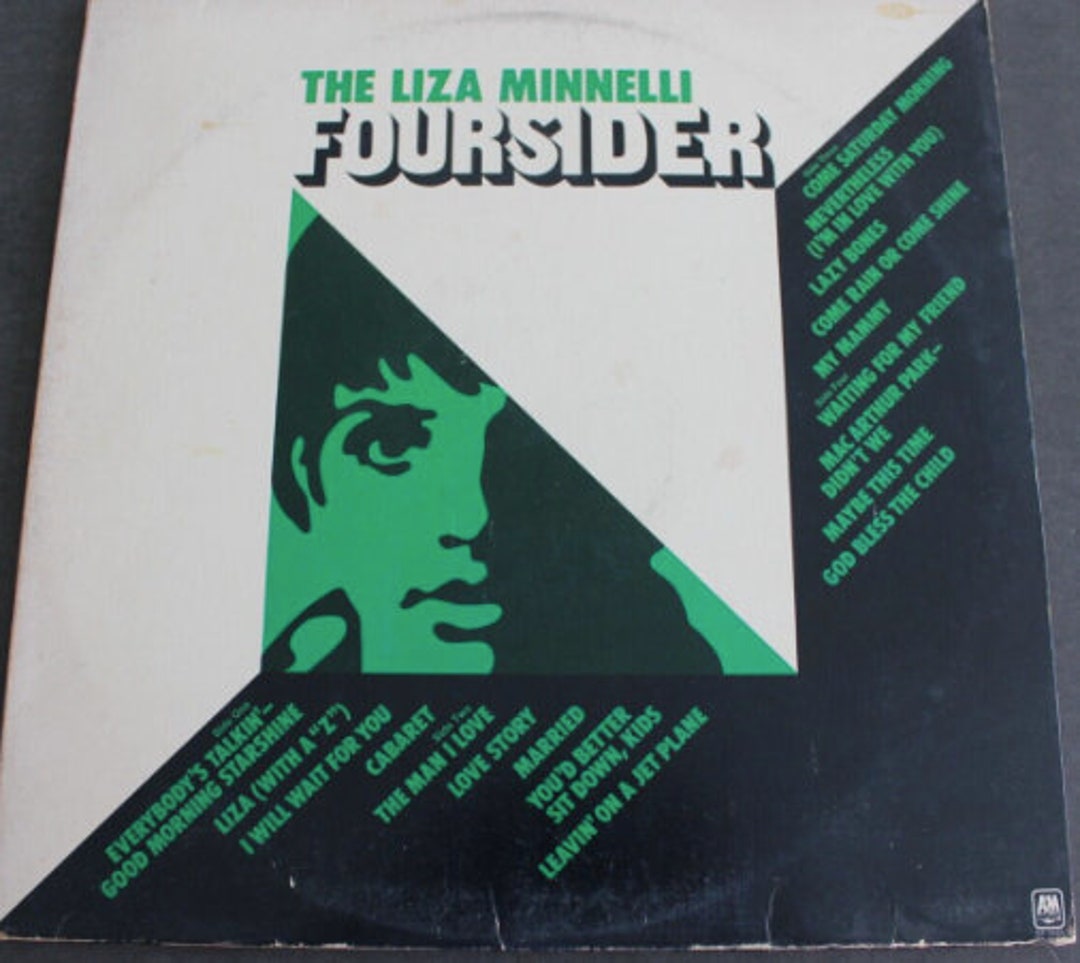 Four Sider Liza Minnelli - Vinyl Record Album (D170) - Etsy