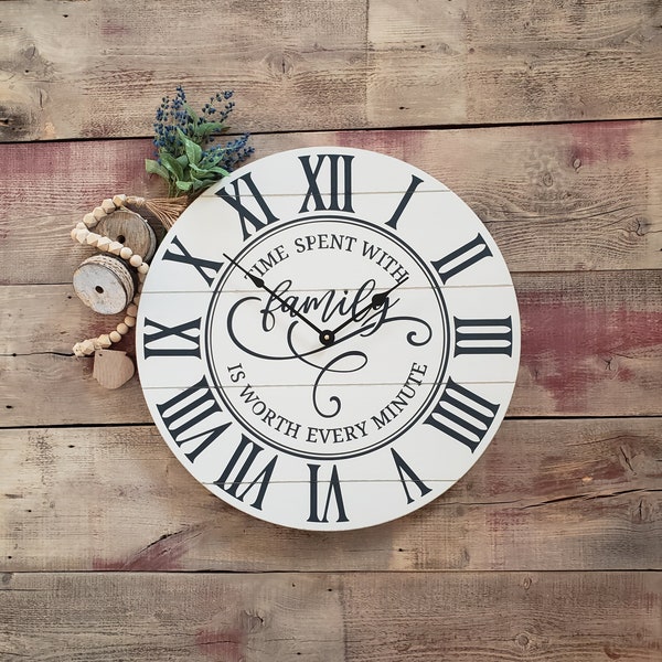Farmhouse Clock - Etsy