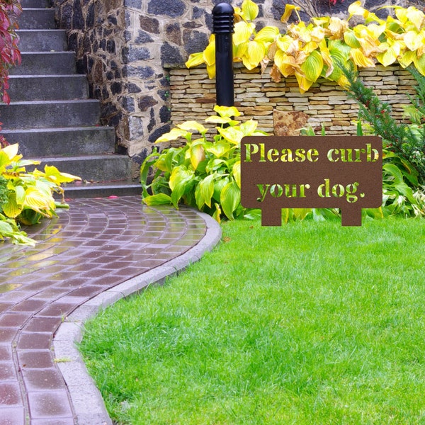 Curb Your Dog - Etsy