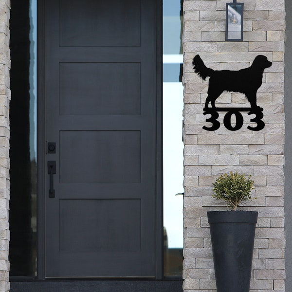 Metal Address Sign - Etsy