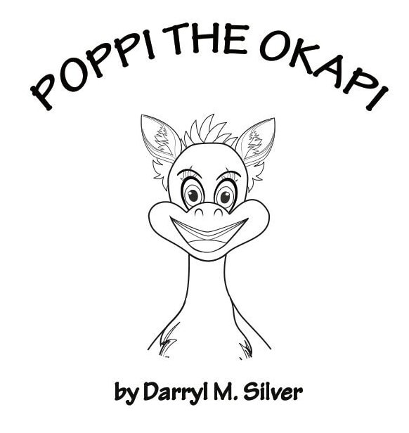 Poppi the Okapi Hardcover Children's Book, Okapi Sticker and Free Digital Download Coloring Book ...