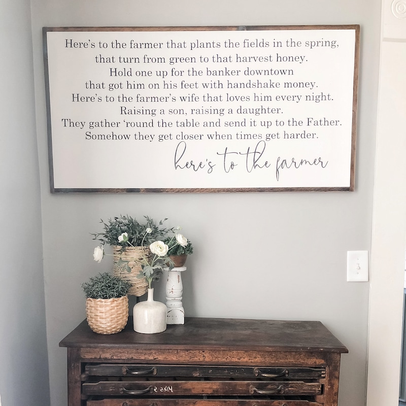 Large Wood Sign - Etsy