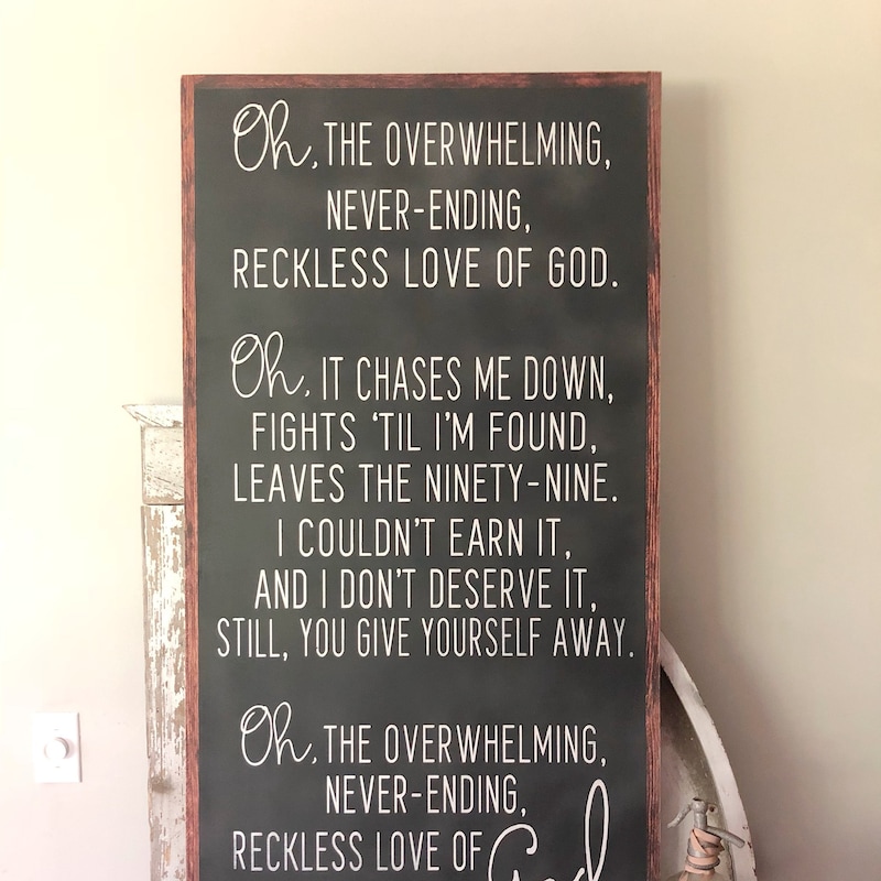 Reckless Love - Etsy