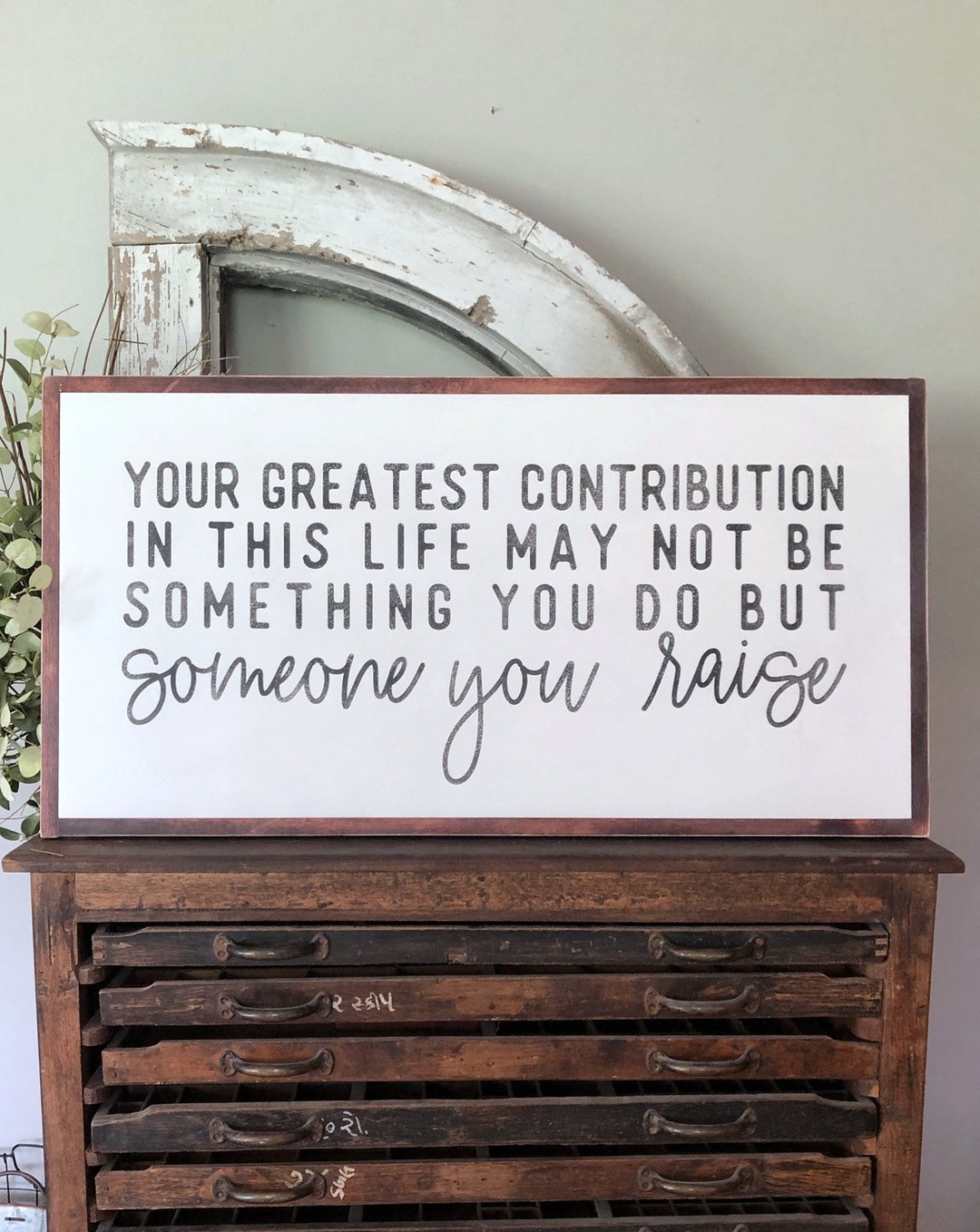 Your Greatest Contribution- Greatest Contribution Sign- Someone You ...