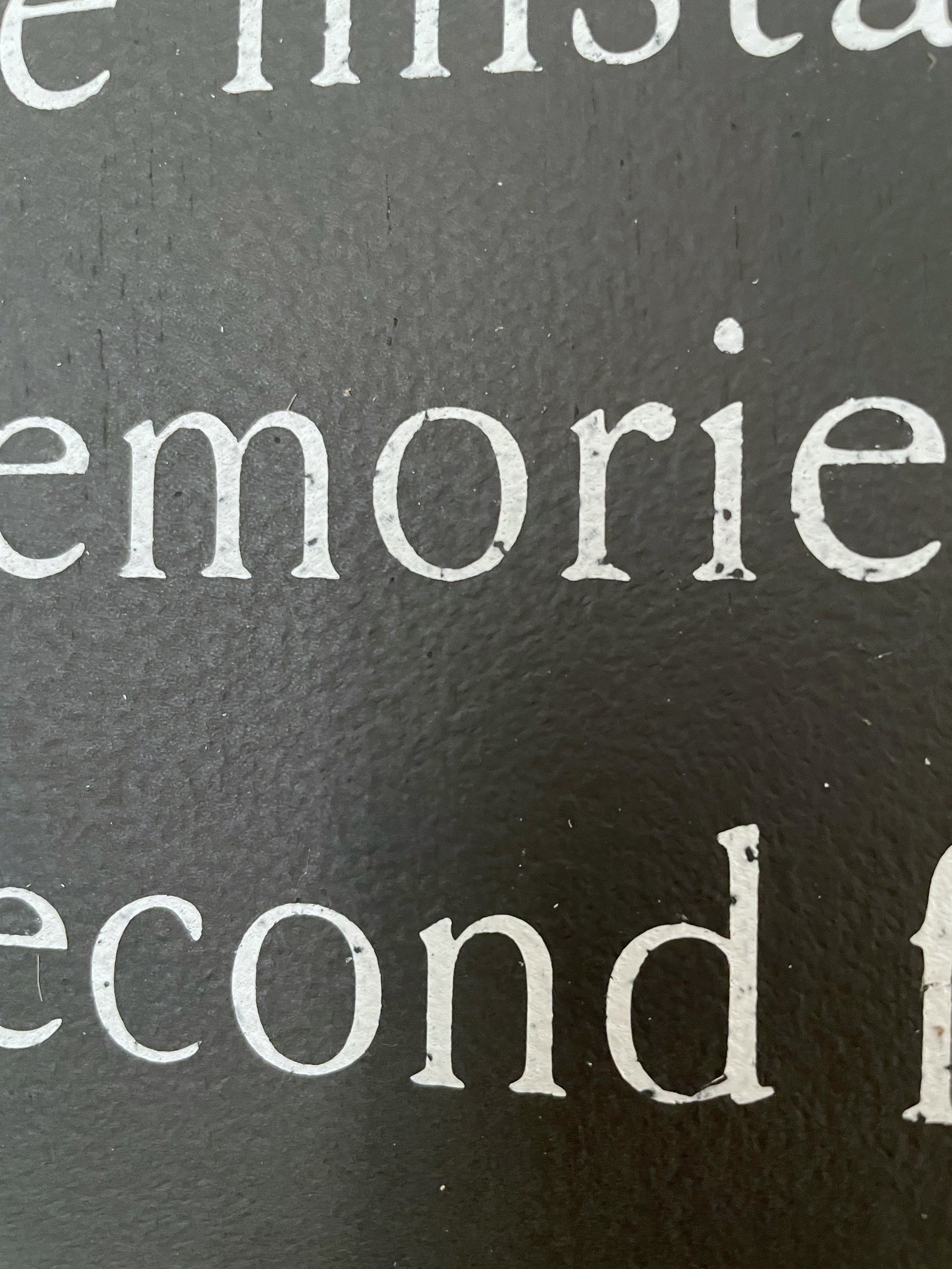 No Regrets- No Regrets Sign- in Life You Will Do Things- Large Wood ...