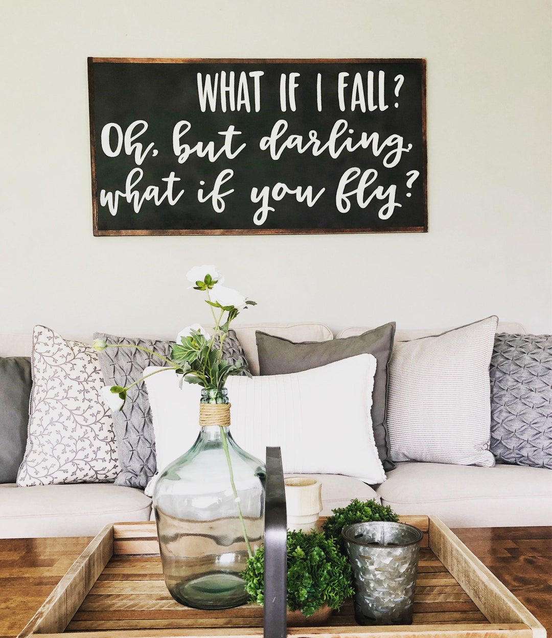 What If I Fall Oh My Darling What If You Fly- What If I Fall- Large ...