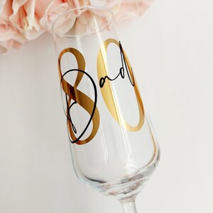 Personalised Glass/champagne Glass/prosecco Glass/birthday Glass/18th ...